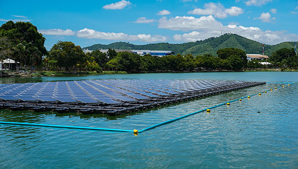 Hybrid floating solar plus hydropower system | Laboratory News